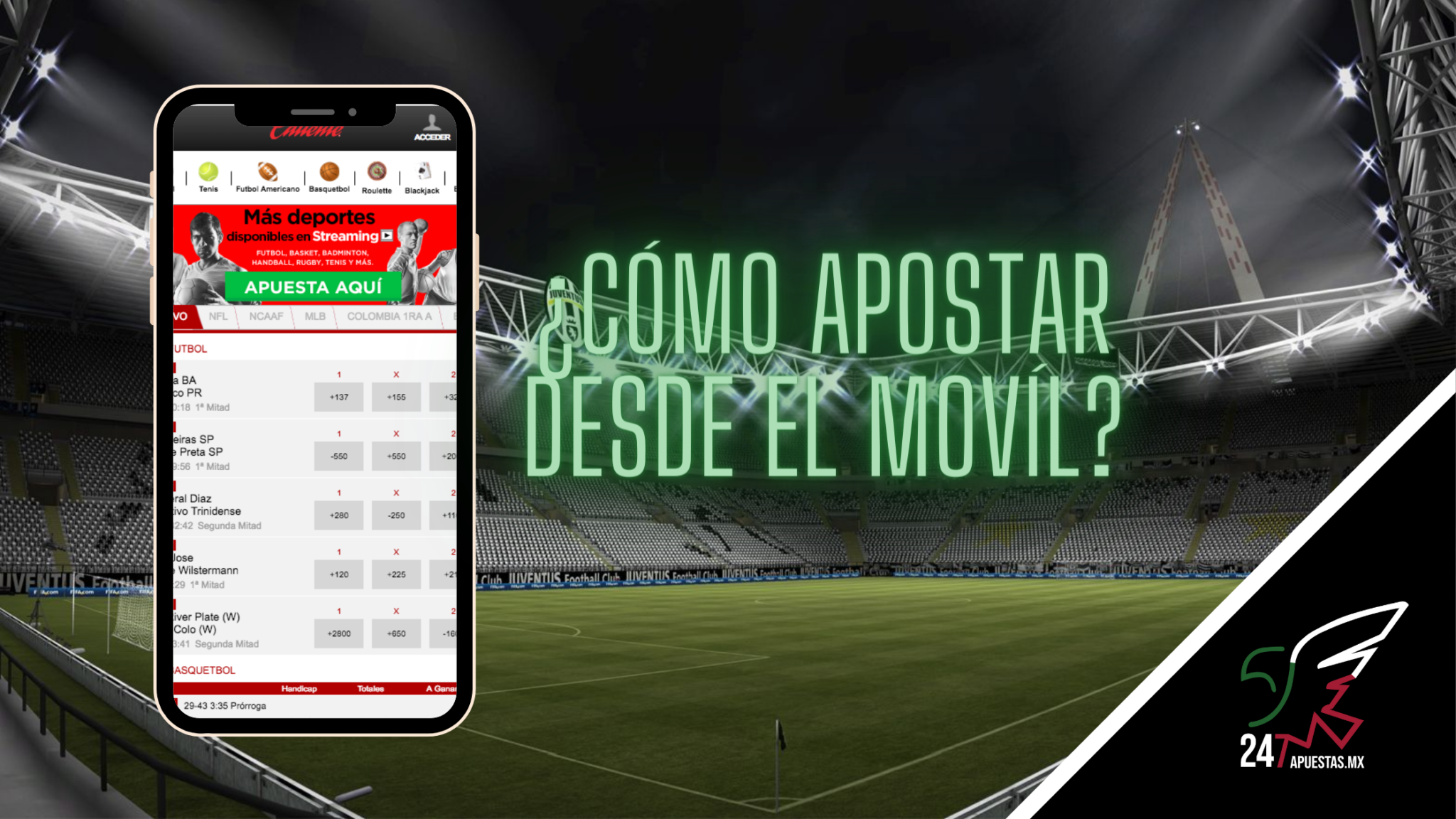 ¿cómo Apostar Desde El Celular Apuestas Deportivas Desde Le Móvil 